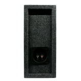 8" Shallow Ported Vented Subwoofer Box Enclosure Single Sub Grey ...