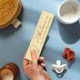 1pc Rectangle Wooden Pregnancy Test Keepsake Box with Lock Baby ...