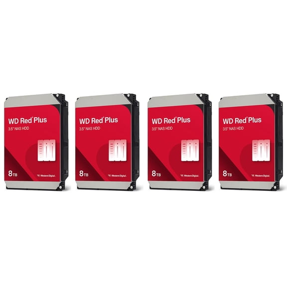 WD Red Plus 8TB NAS Internal Hard Drive Storage - Walmart.com