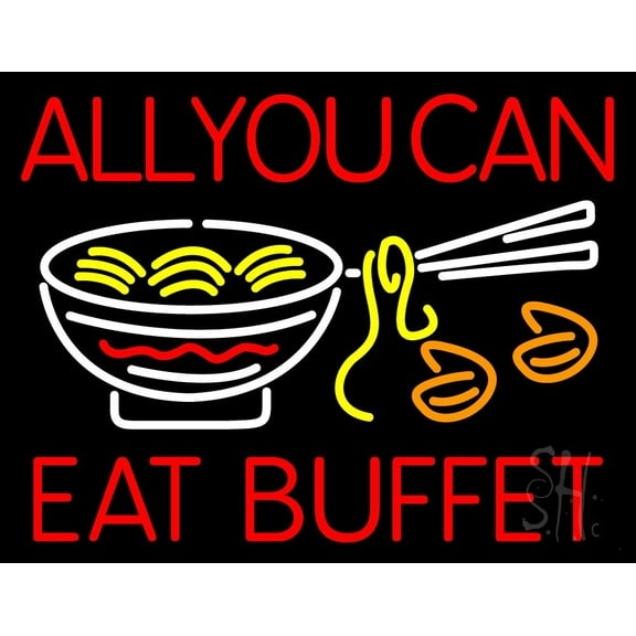 Red Burritos And Tacos To Go LED Neon Sign 15 x 19 - inches, Clear Edge ...