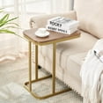 Nathaniel Home C-Shaped Sofa Side End Table, Legant Modern Sofa Side ...