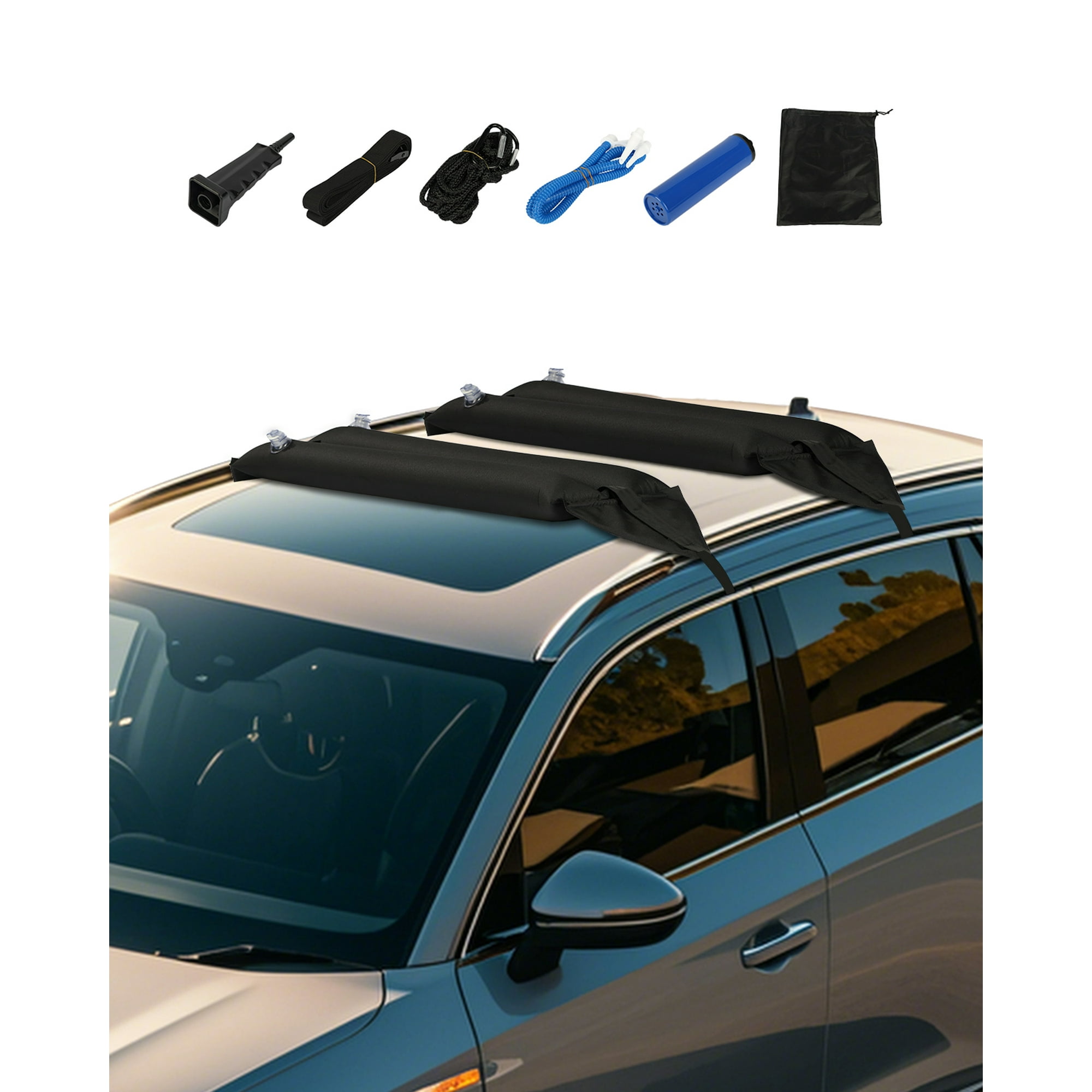 Click here for Vevor Inflatable Roof Rack Pads 88lbs Load Capacit... prices