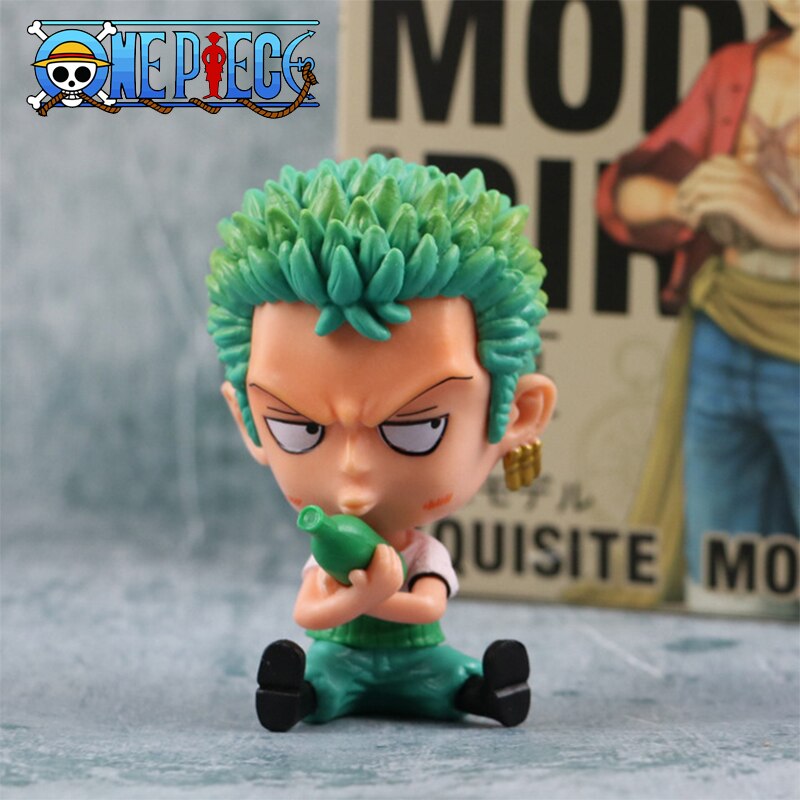 One Piece Anime Monkey D Luffy Roronoa Ace Pvc Action Model Collection ...