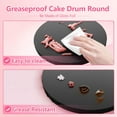 Fuliko 10 Inch Cake Drum, Greaseproof Cake Boards 10 Inch Round, 1/2 ...