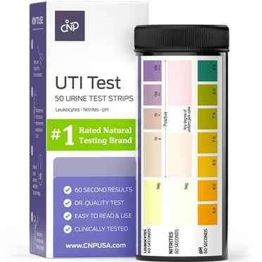Easy@Home Home Kit for Urinary Tract Infection Test Strips, OTC, 25 ...
