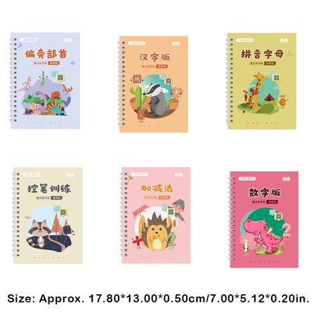 Handwrite Copybook Reusable Learning Character Calligraphy Tools ...