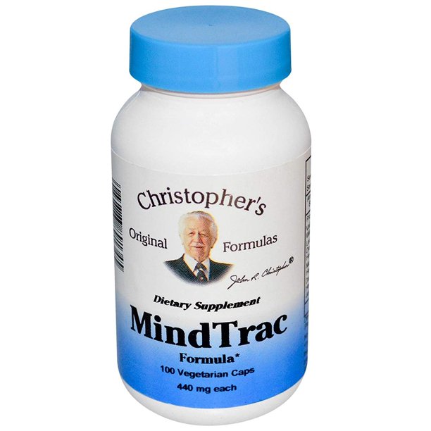 Dr. Christopher's Original Formulas MindTrac Formula Capsules, 100 Ct - Walmart.com
