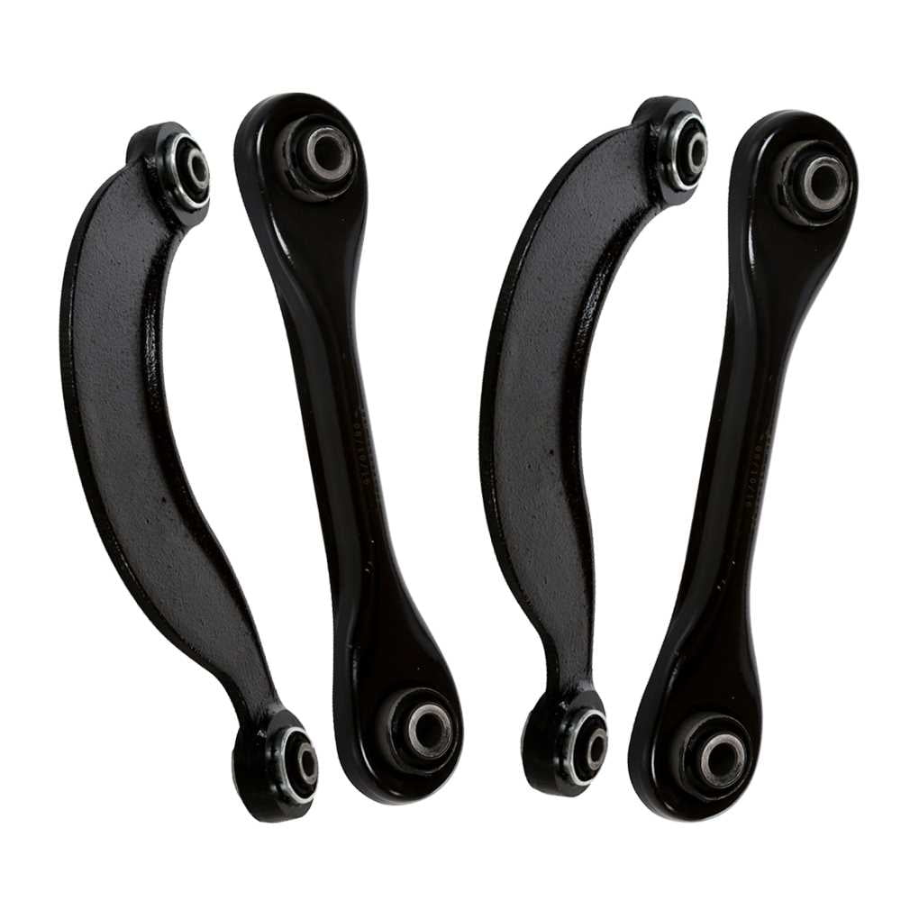 AutoShack Rear Upper Lower Control Arms Set of 4 Replacement for 2004 ...