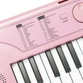 49 Key Keyboard Piano with Power Supply, Sheet Music Stand, Piano Note ...
