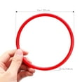 Homemaxs Toss Rings Set, 12pcs Assorted Colors, 5 Inch Plastic Rings ...