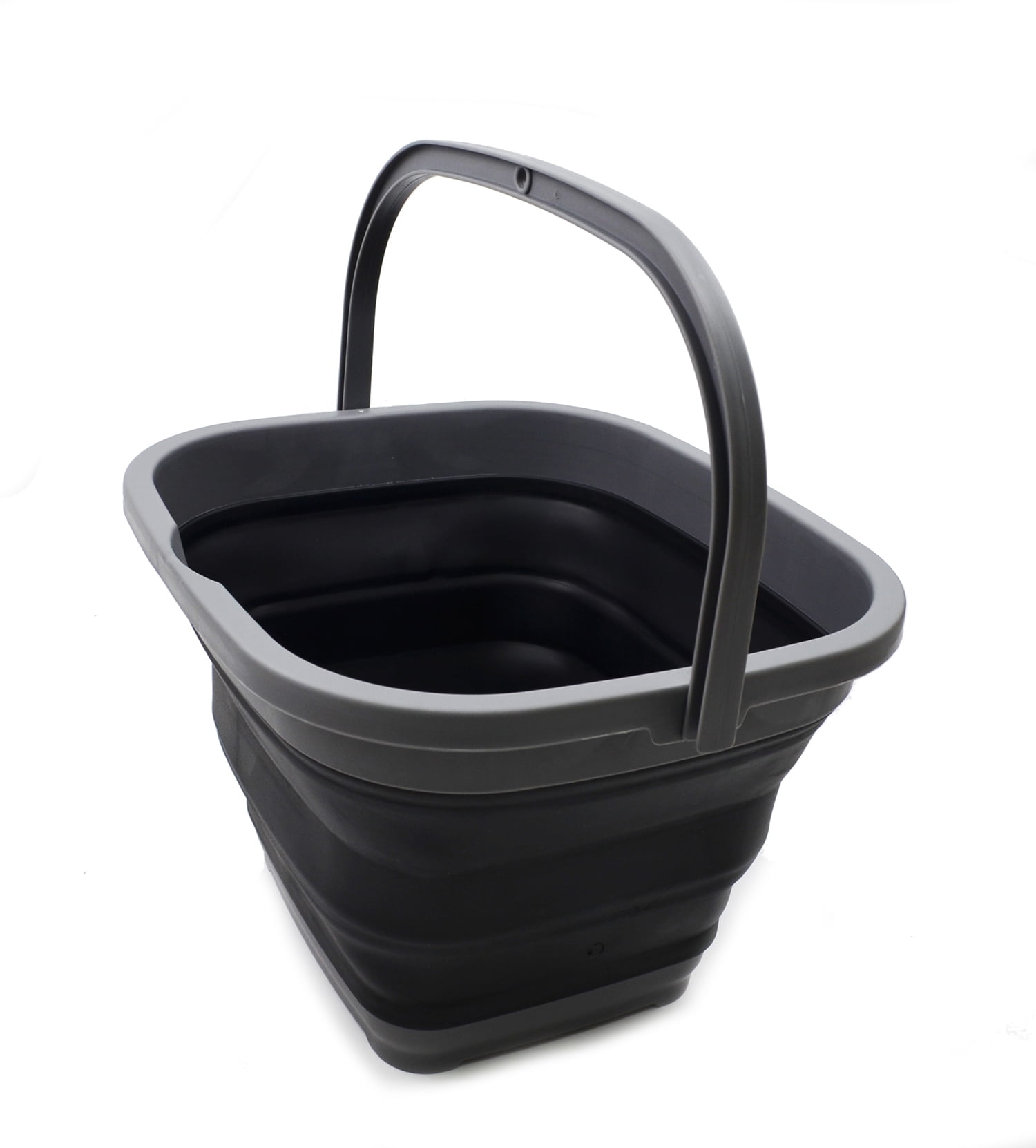 SAMMART 10L (2.6 gallon) Collapsible Rectangular Handy Basket / Bucket ...