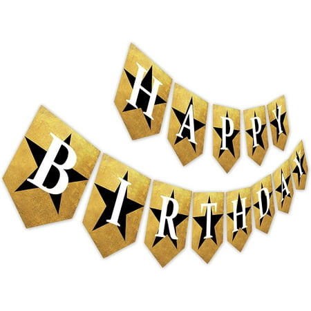 Hamilton Inspired Birthday Banner, The Famous Musical Bday Bunting Sign ...