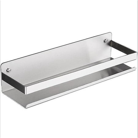 Bathroom Shelf Stainless Steel Square Corner Shelves Towel Rack Shower ...
