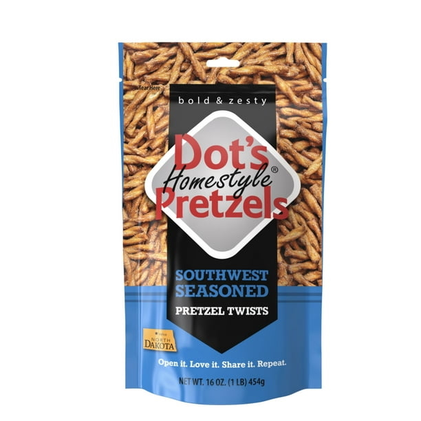 Dot's Homestyle Pretzels Southwest Flavor 16 oz - Walmart.com - Walmart.com