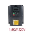 1.5KW 2.2KW VFD Variable Frequency Drive, 110 220 Inverter Converter ...