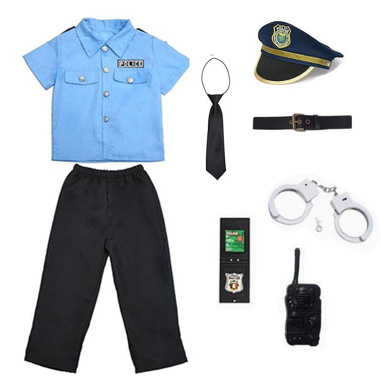Click here for Satkull 5pcs Police Costume For Kids  Role Play Dr... prices