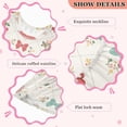 Butterflies Flying Around Cherry Flowers Bows Sleeveless Dress A-Line ...