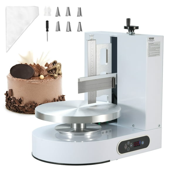SUDEG DIY Cake Cream Smooth Coating Machine Cake Butter Cream Spreading ...