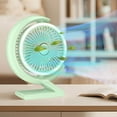 Desk Lamp Fan Under 5 ! Yrmaups Rotating USB Aromatherapy Fan with High ...