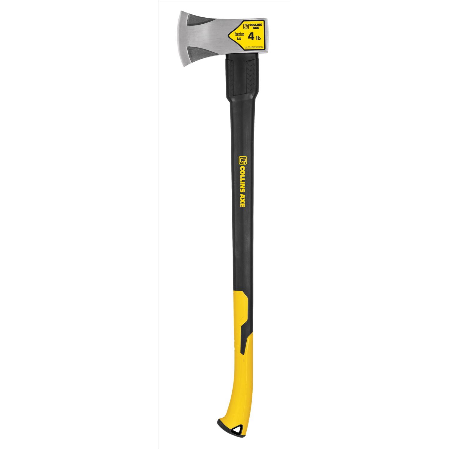 Collins 4 lb Single Bit Splitting Axe 35 in. Fiberglass Handle ...