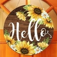 Fridja Colourful-Sunflower-Decoration-Farmhouse Welcome Sign Decorative ...