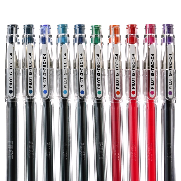 Penne Roller Precisione Pilot G-Tec-C Penne A Sfera A Inchiostro Gel ...