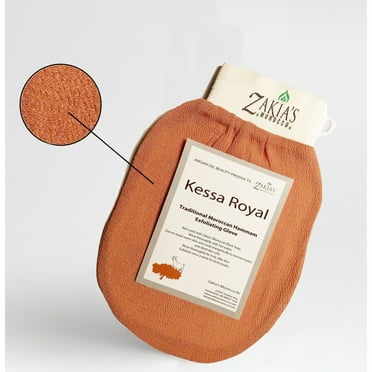 Zakia's Morocco Original Kessa Exfoliating Glove - Value Pack (2pcs ...