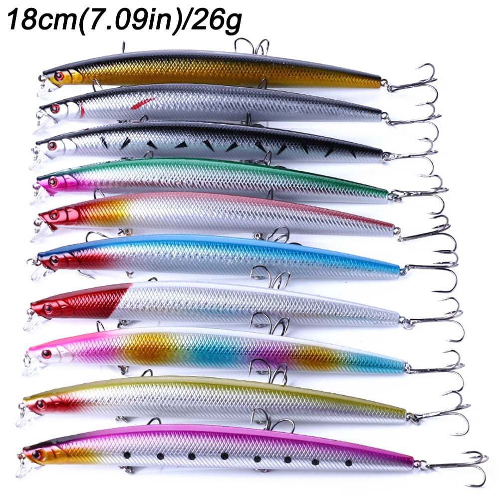 Click here for Cheapdiscountshopstore 10pcs/Lot Minnow 8g 9g 13.3... prices