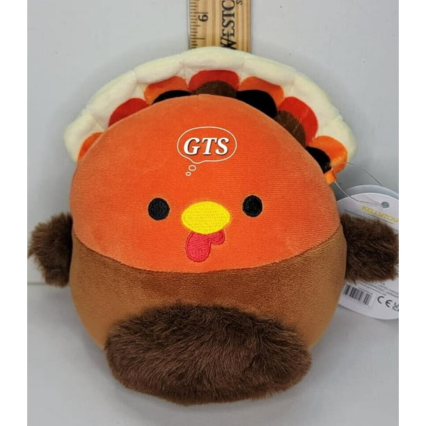 Squishmallow 5" Ulana Turkey Soft Fall Harvest Thanksgiving Bird Plush ...
