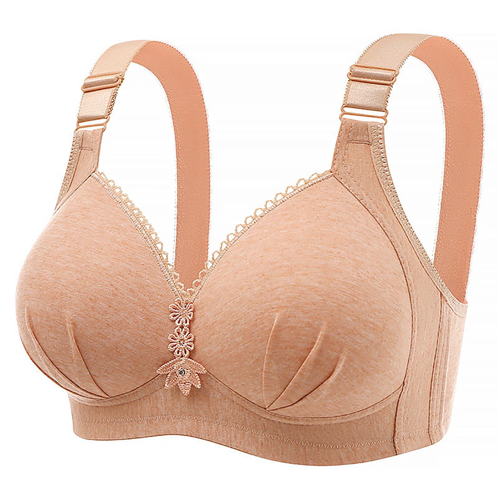 Click here for Cfhntfmh Push Up Bras For Women Seamless Trim Plea... prices