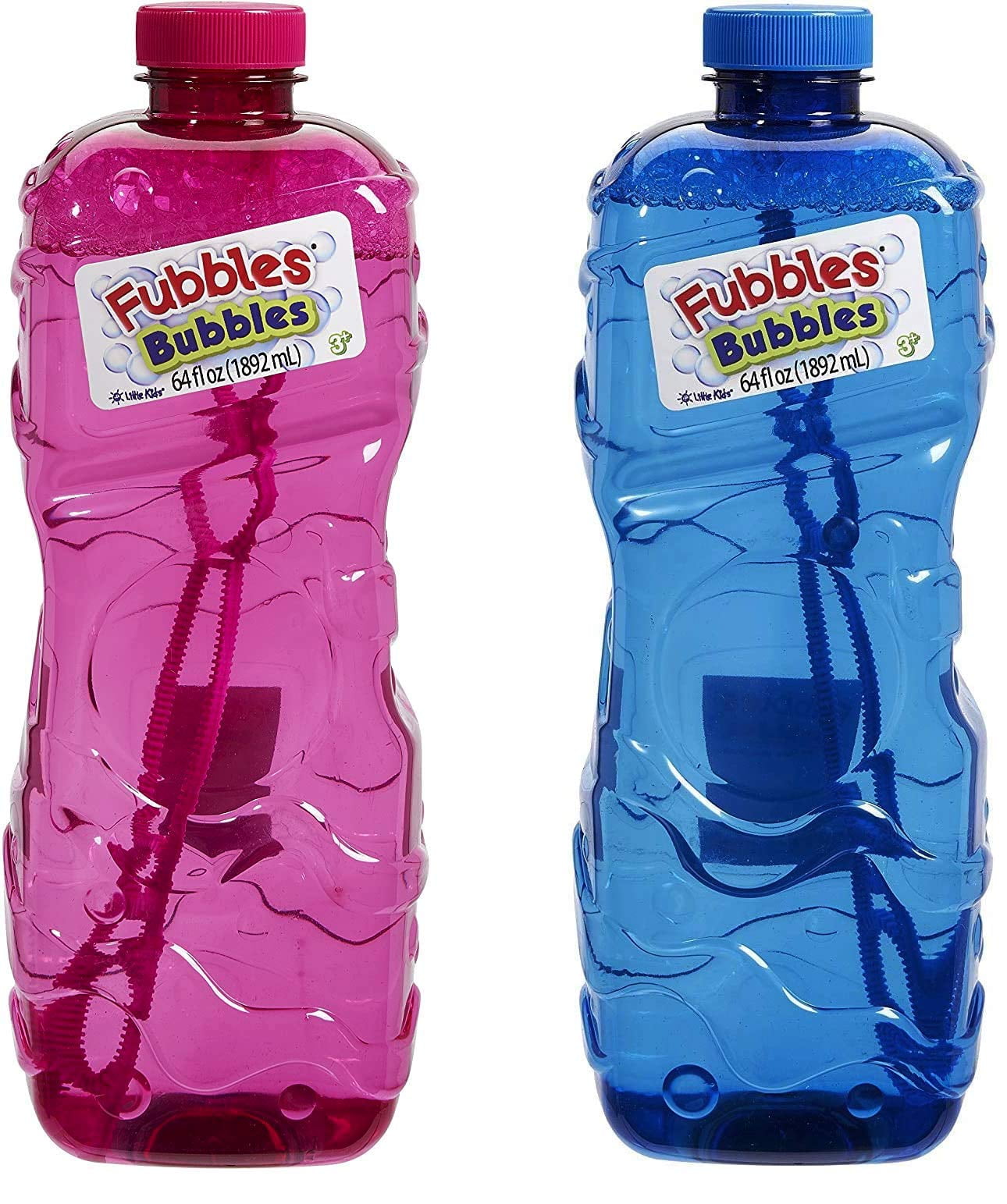 Little Kids Fubbles Premium Long Lasting Bubble Solution, Assorted ...