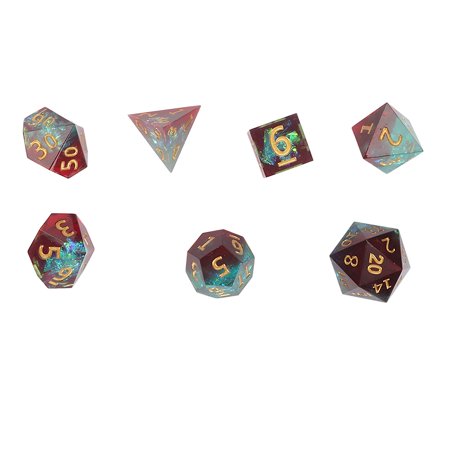 Dice, Polished Dice Role Playing Game For Tabletop Type 1,Type 2 ...