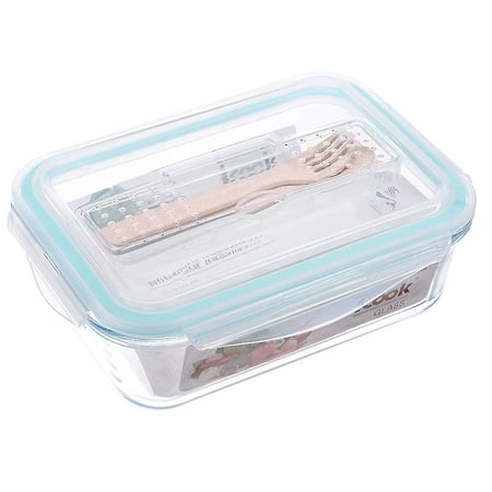 Korean Style Lunch Box Glass Microwave Bento Box Food Storage Box ...