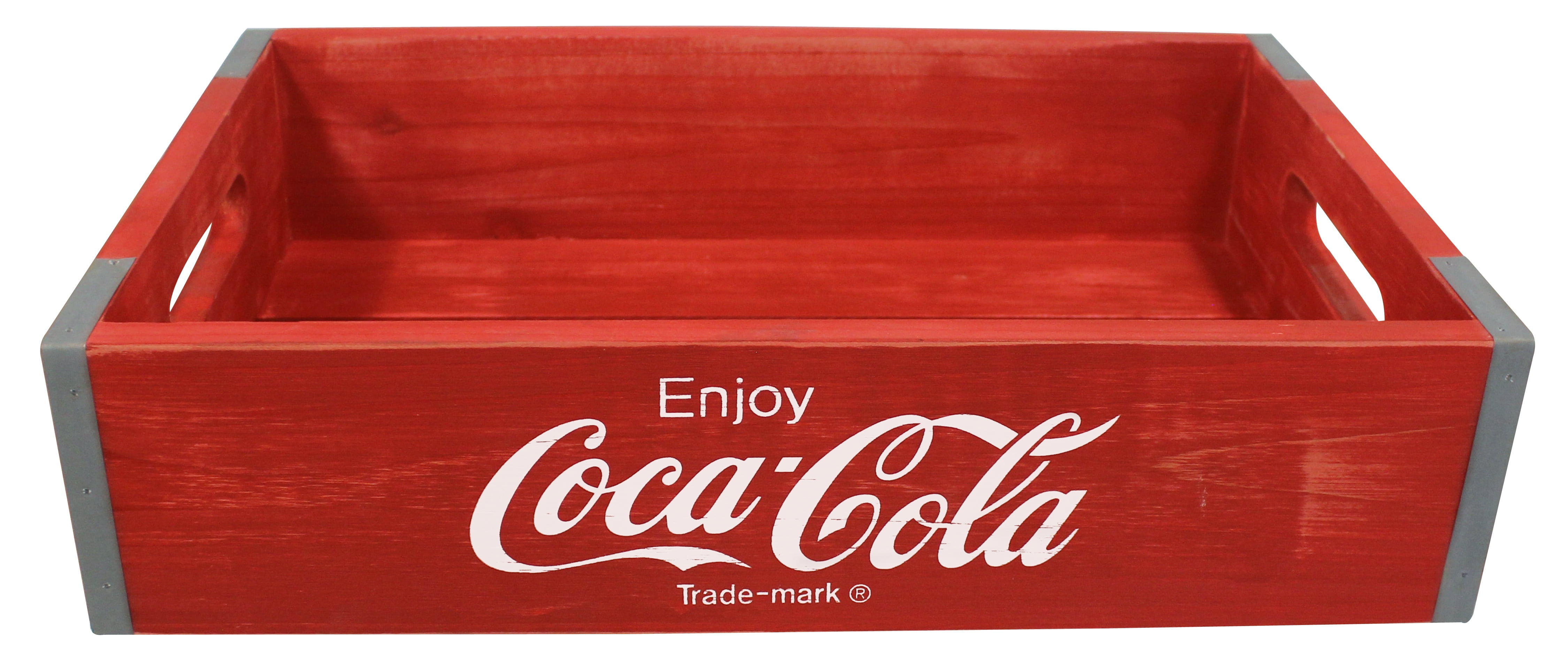 Leigh Country Wooden Red Coca-Cola Crate, Medium - Walmart.com