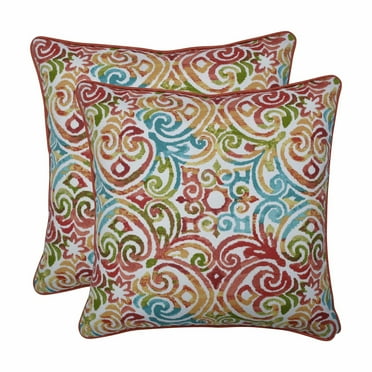 Pillow Perfect Rectangle Outdoor Toss Pillow - 16.5L x 24.5W x 5H in ...