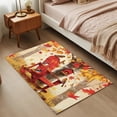 Doormat Bathroom Rugs 18x30in, Autumn Maple Leaf Tree Non Slip Door Mat ...