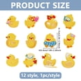 12Pcs Computerized Embroidery Polyester Iron on/Sew on Patches Costume ...