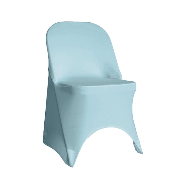 Stretch Spandex Folding Chair Covers Dusty Blue - Walmart.com