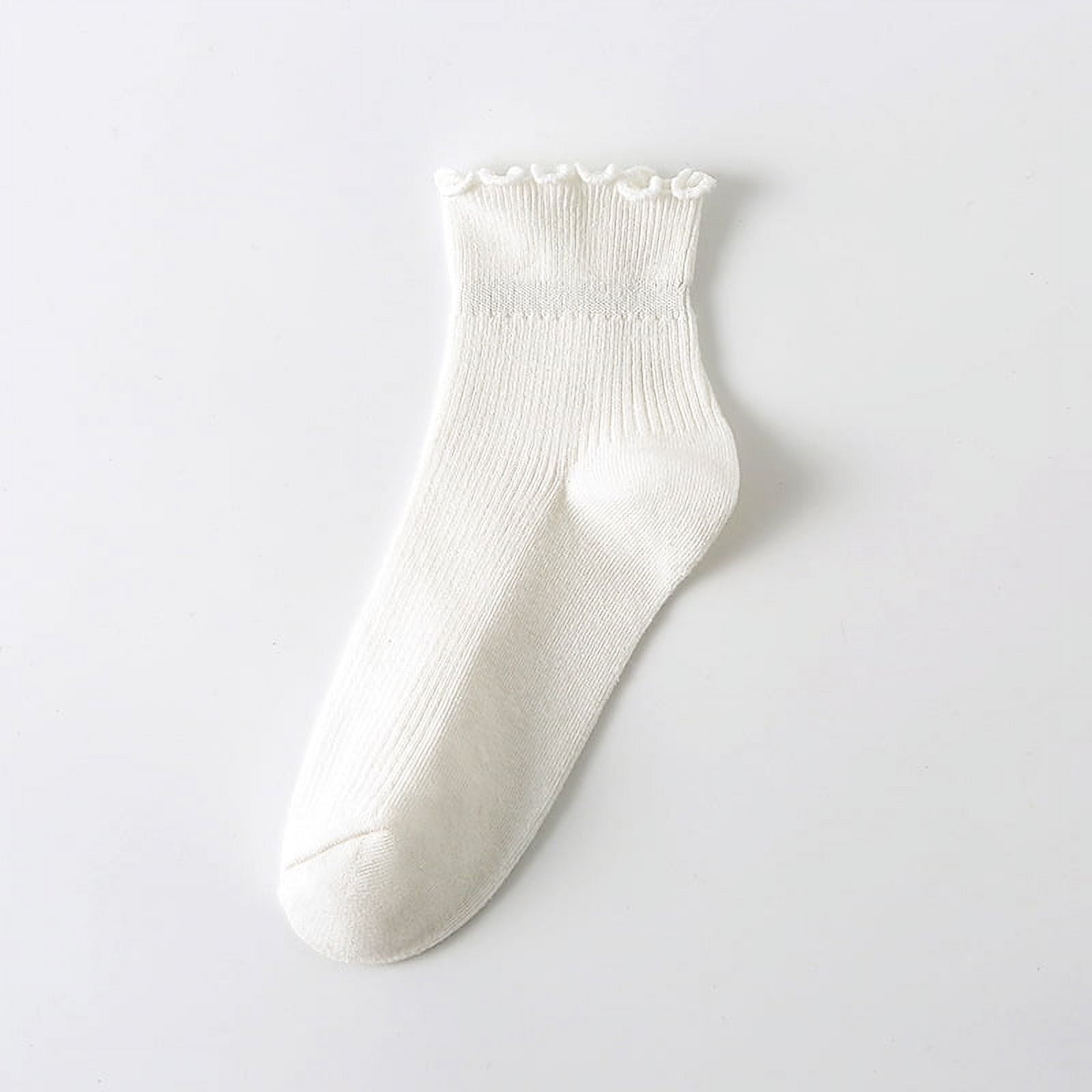 Click here for Zhuge 10 Pairs Of Womens Cotton Crew Socks  Thin S... prices