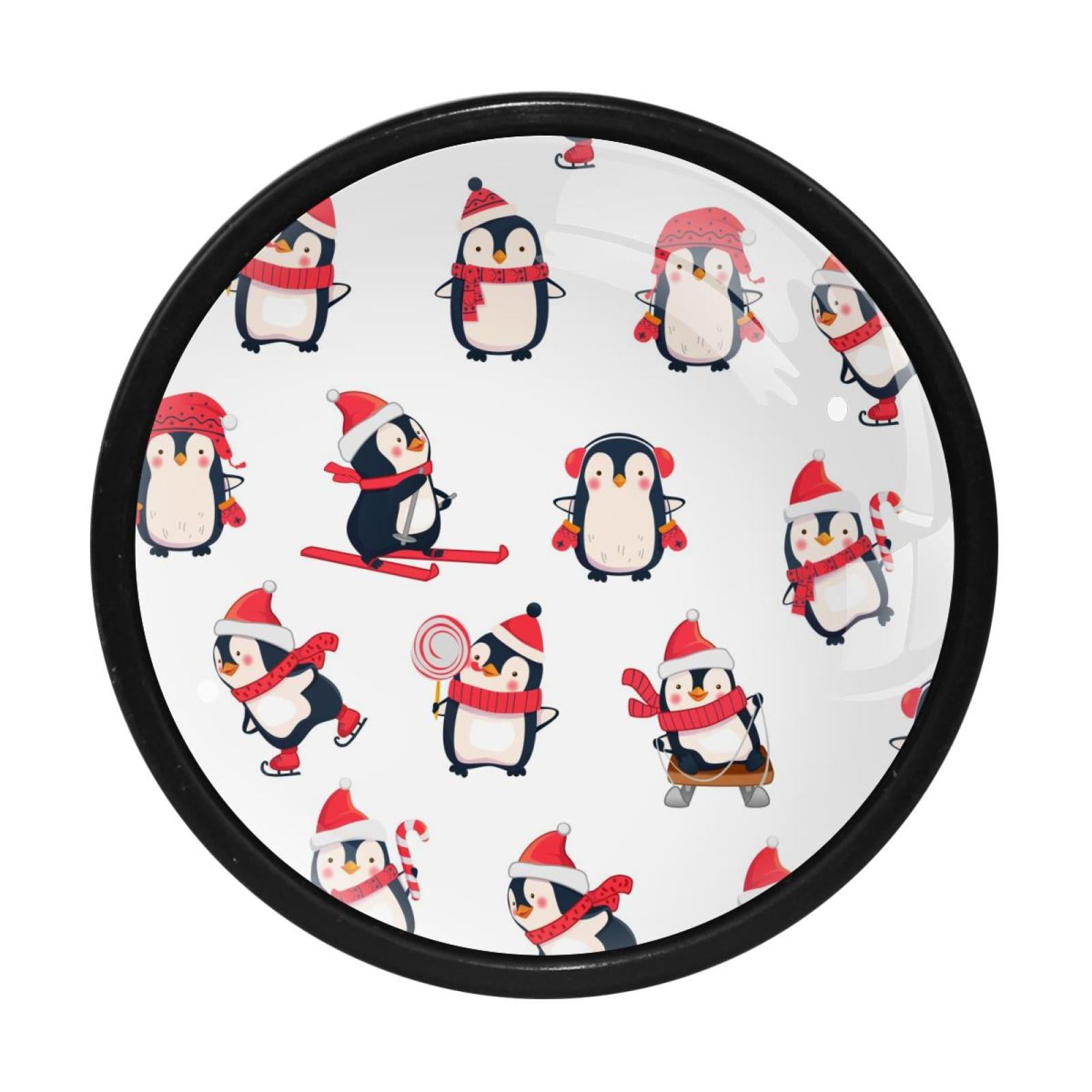 4 Pcs Penguin Knobs for Kitchen Cabinet Cupboard Dresser Bookcase ...