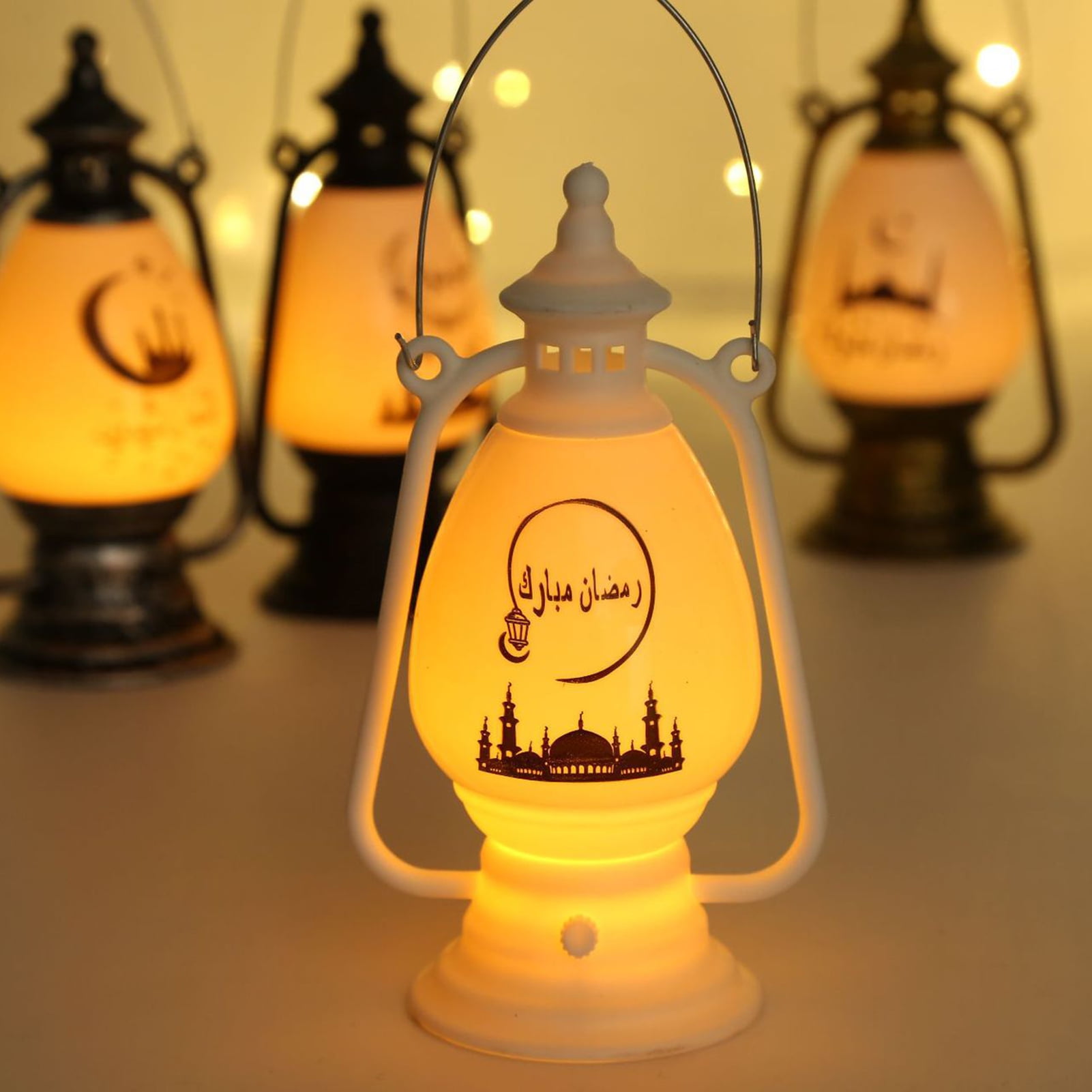 Visland Ramadan Lantern LED Lights Ramadan Decoration LED Lantern ...