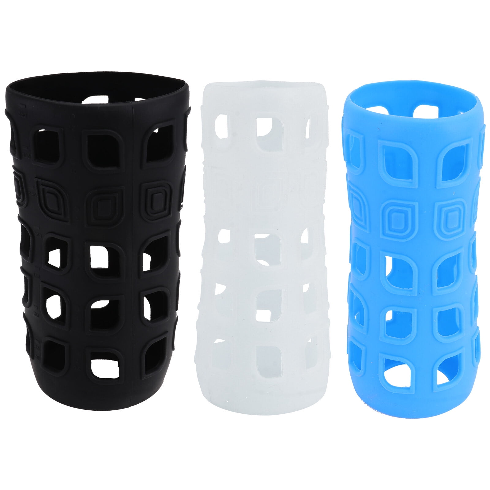 Click here for Ounona 3pcs Silicone Bottle Sleeves Sports Cup Sle... prices