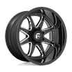 Fuel D755 Reaction 20X10 6X135/6X139.7 -18Et 106.1Cb Gloss Black Milled ...