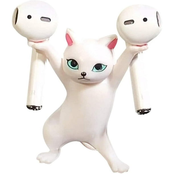 Dance Cat Headphone Stand Headset Holder Accessories for Apple AirPods ...