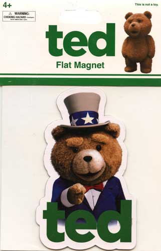 Ted Movie Uncle Sam Ted Magnet - Walmart.com