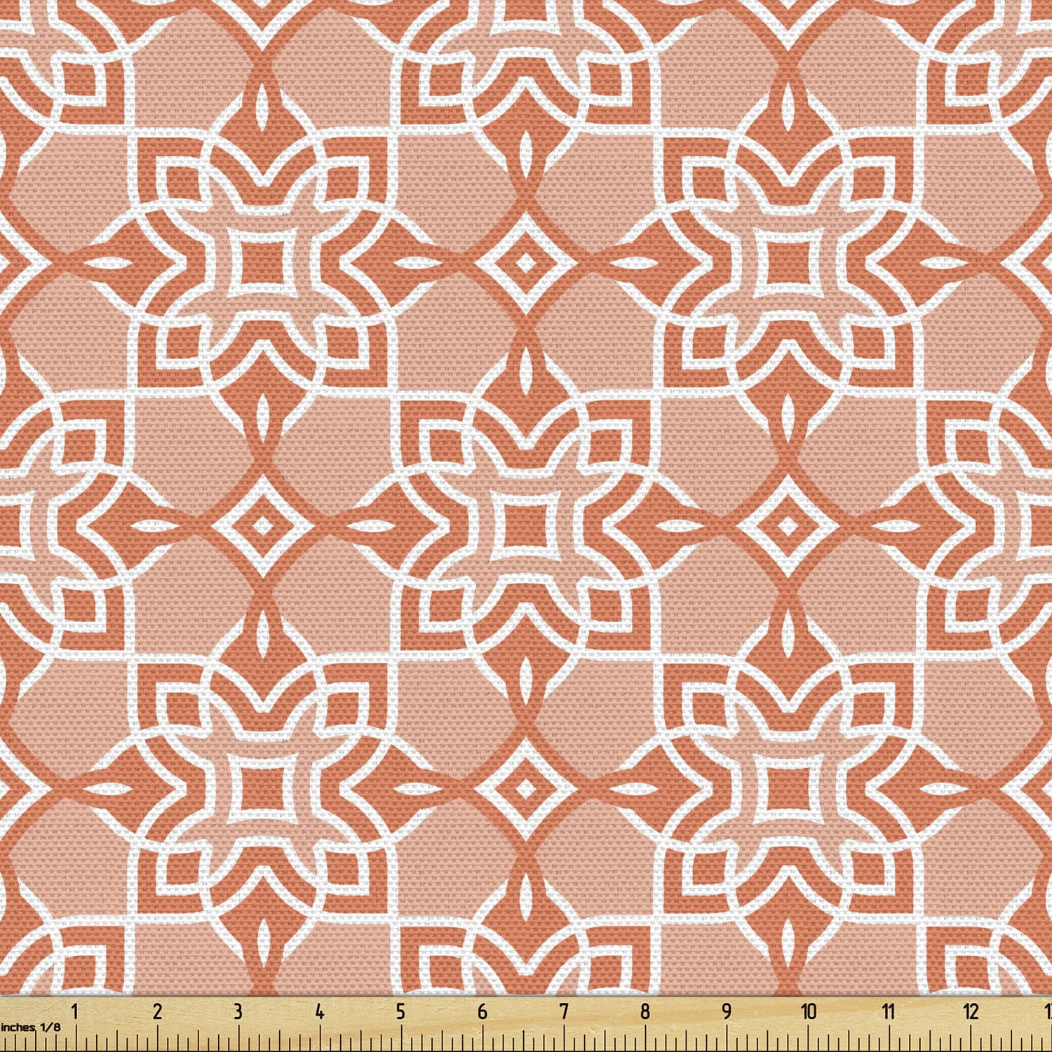 Oriental Fabric by the Yard, Traditional Ottoman Style Pattern with ...