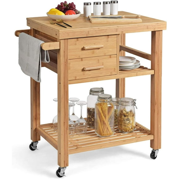 Butcher Block Carts