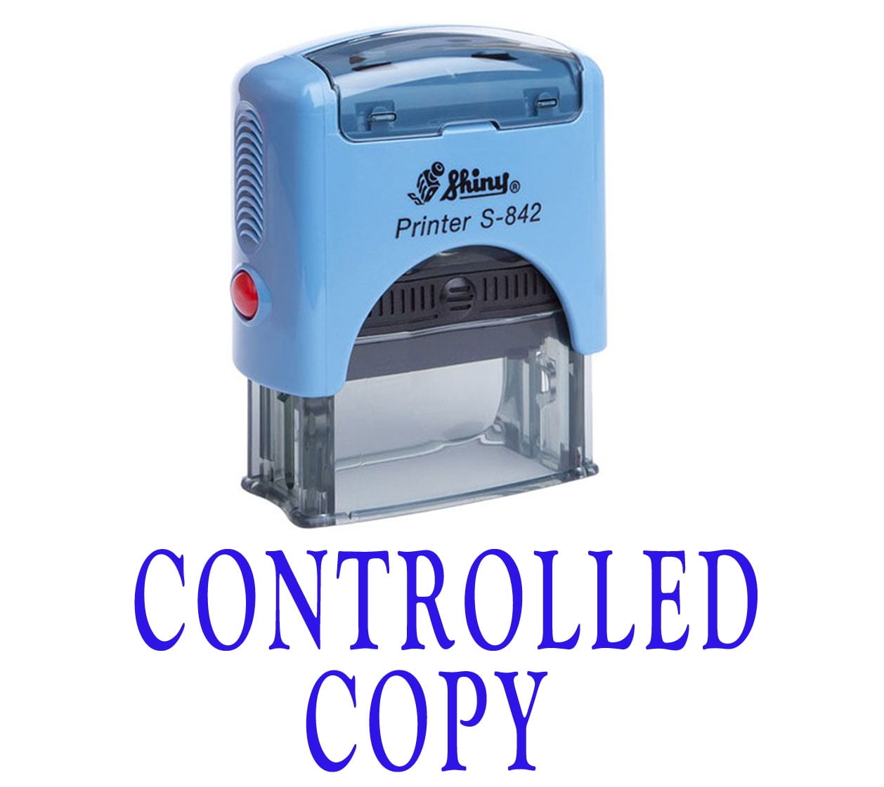 Printtoo CONTROLLED COPY Self Inking Rubber Stamp Office Stationery ...