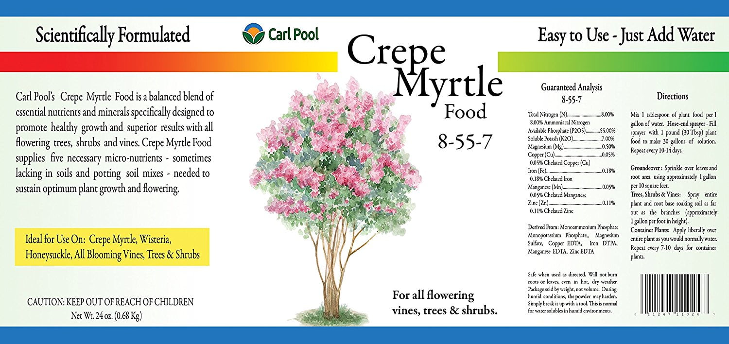 Crepe Myrtle Food 24 oz 8-55-7