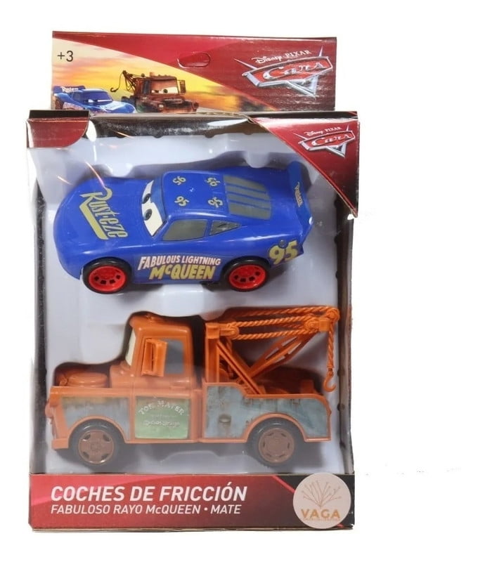Set de Autos Toy Mark Rayo McQueen y Matte | Walmart en línea
